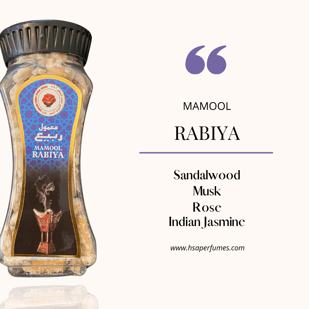 Mamool Rabiya Arabian Incense – Sandalwood, Rose, Musk & Mogra | Premi ...